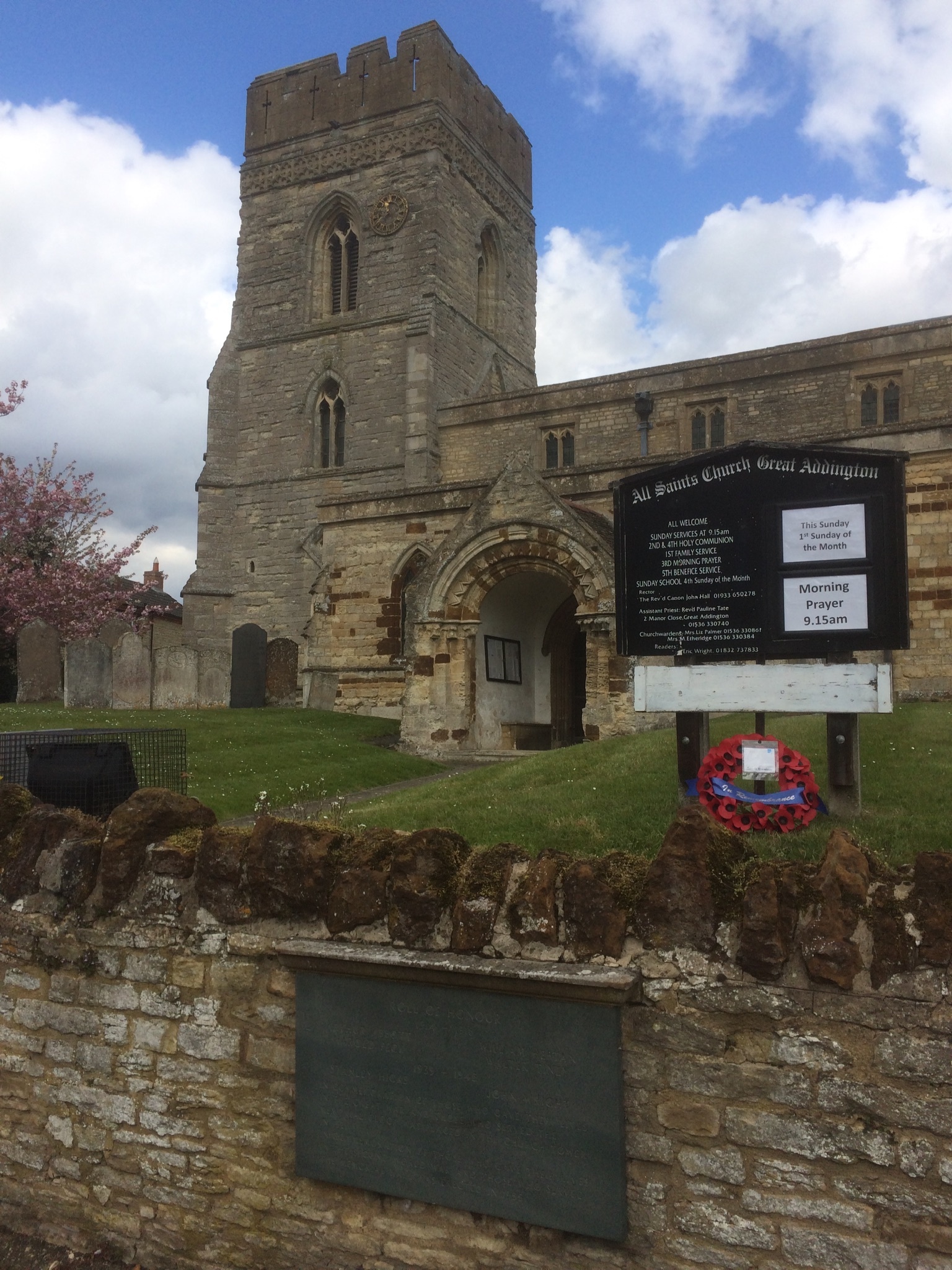 Great Addington Memorial Hall
