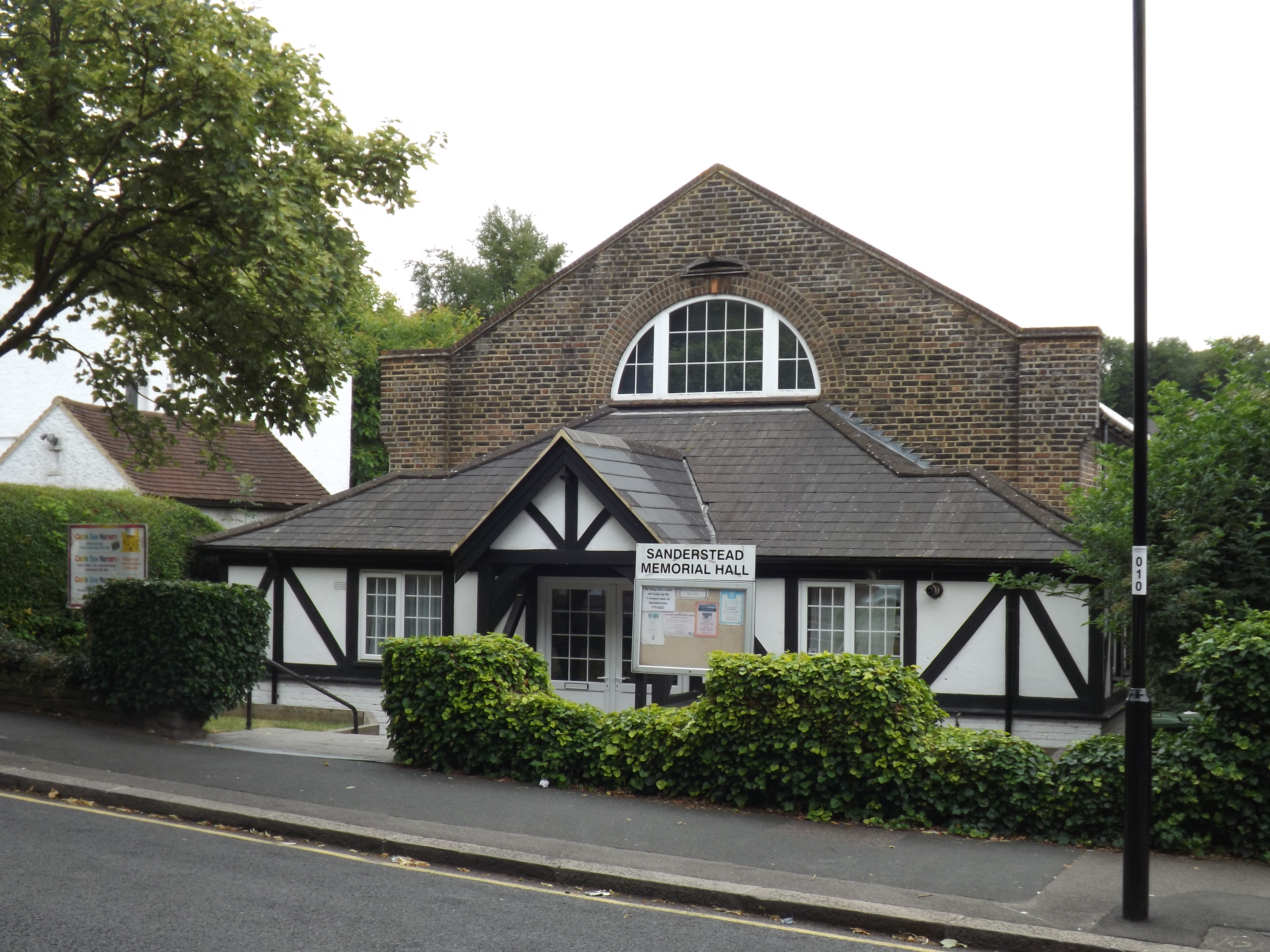 Sanderstead Memorial Hall - War Memorials Online