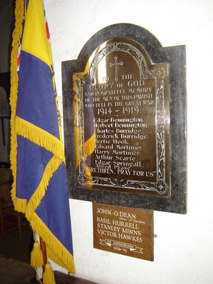 Easton Parishioners WW1