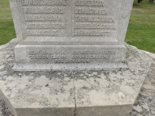 Stanwick War Memorial