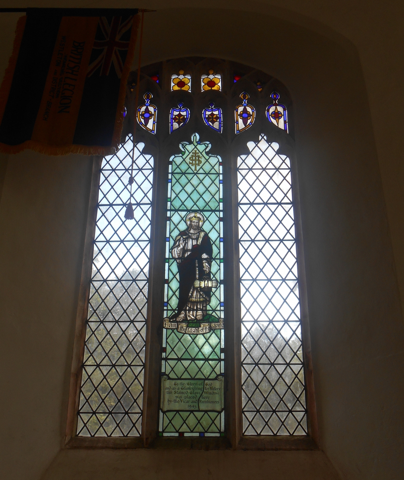 Westleton WW2 Victory Window - War Memorials Online
