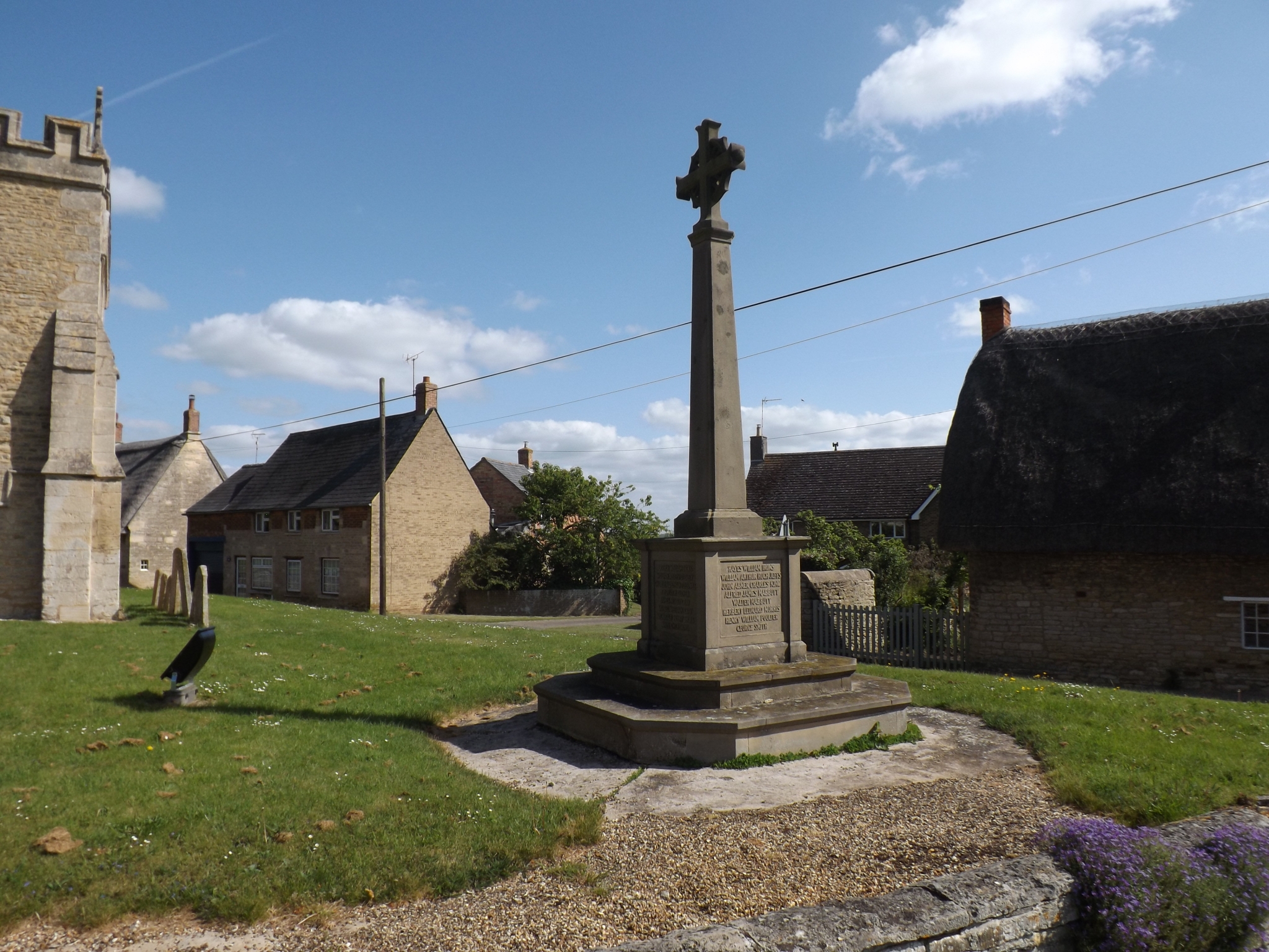 Titchmarsh Cross, - War Memorials Online