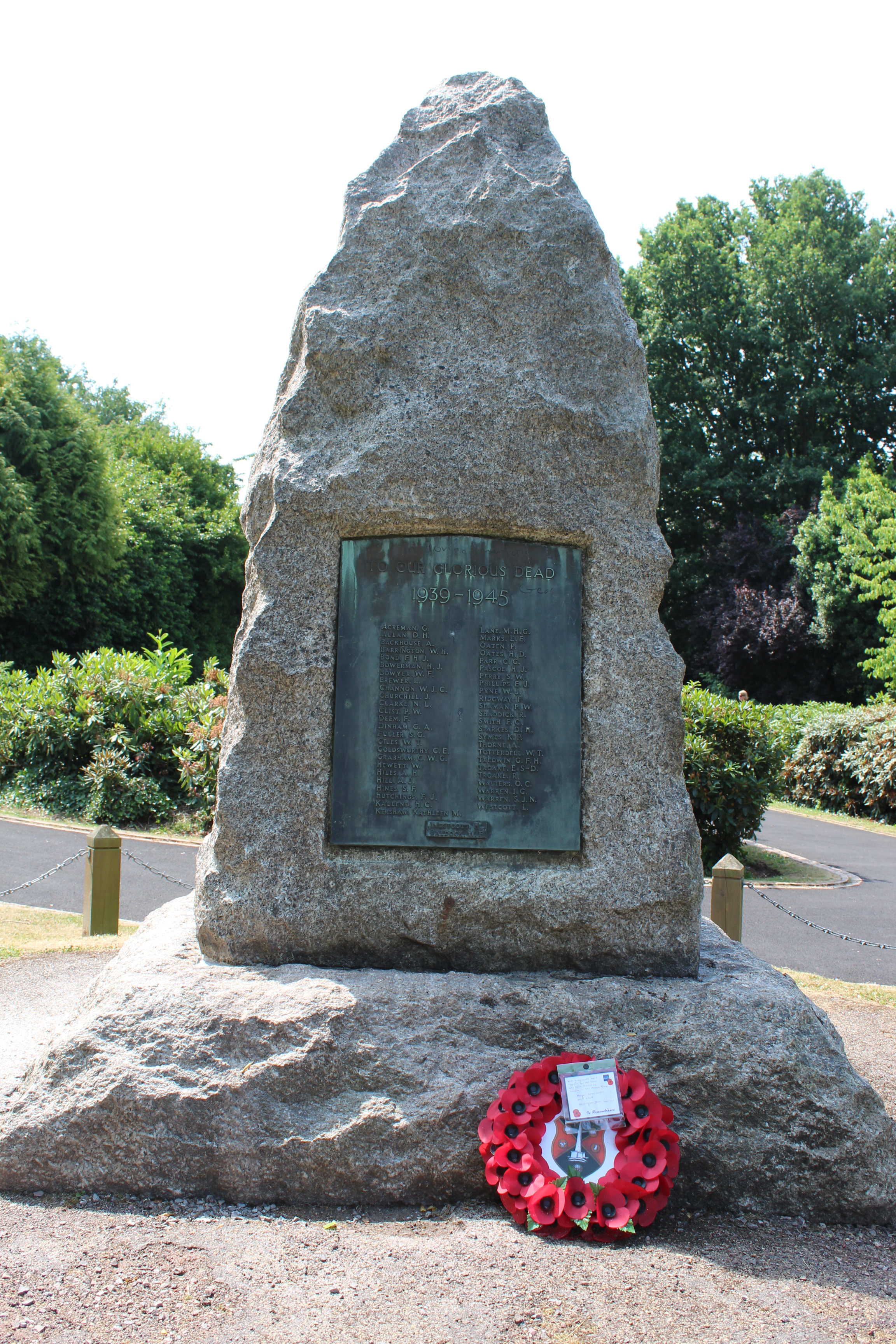 Wellington Stone of Remembrance - War Memorials Online