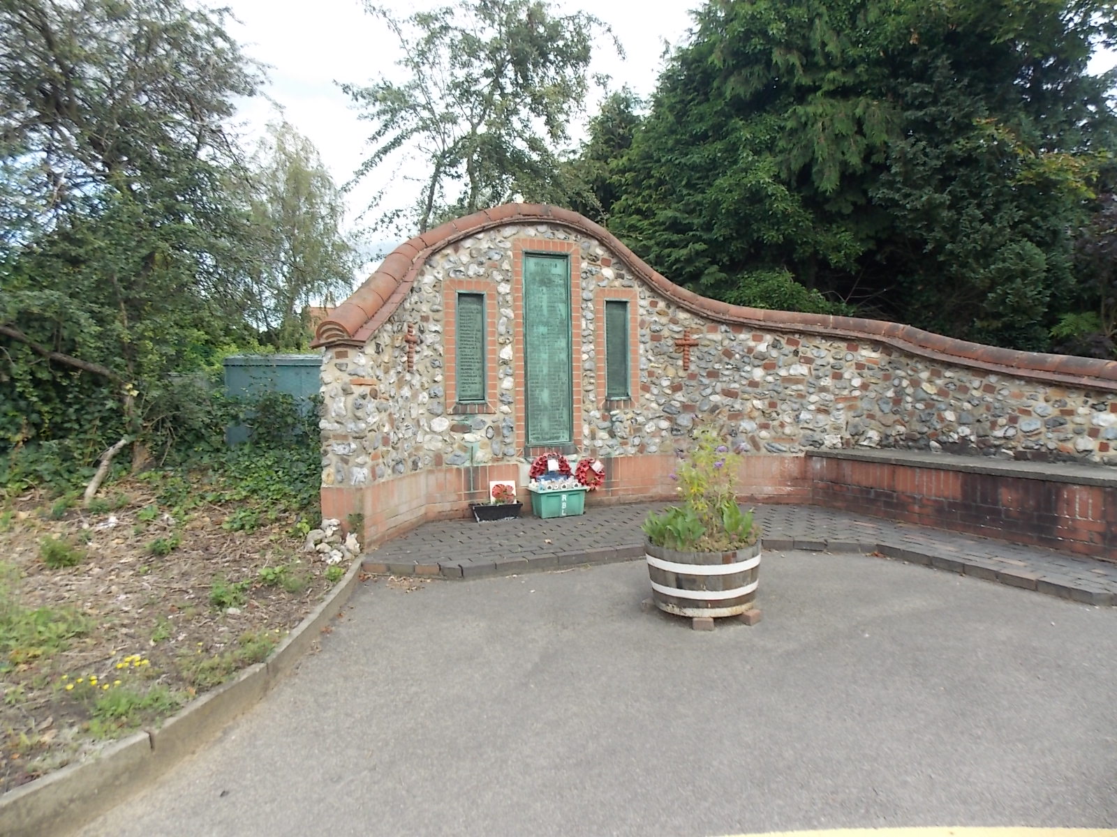 Sprowston Memorial Wall