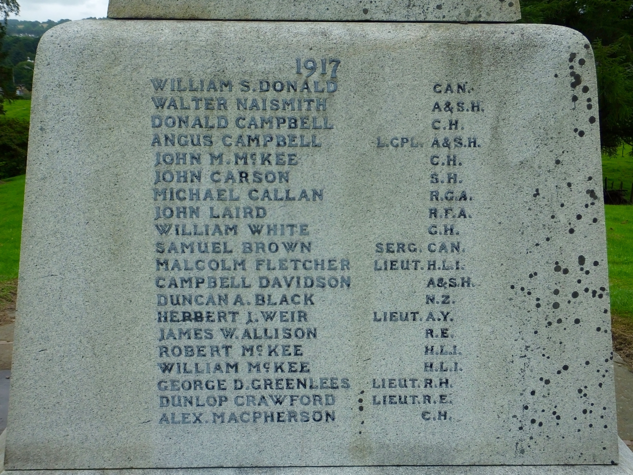 Kilmacolm Cross