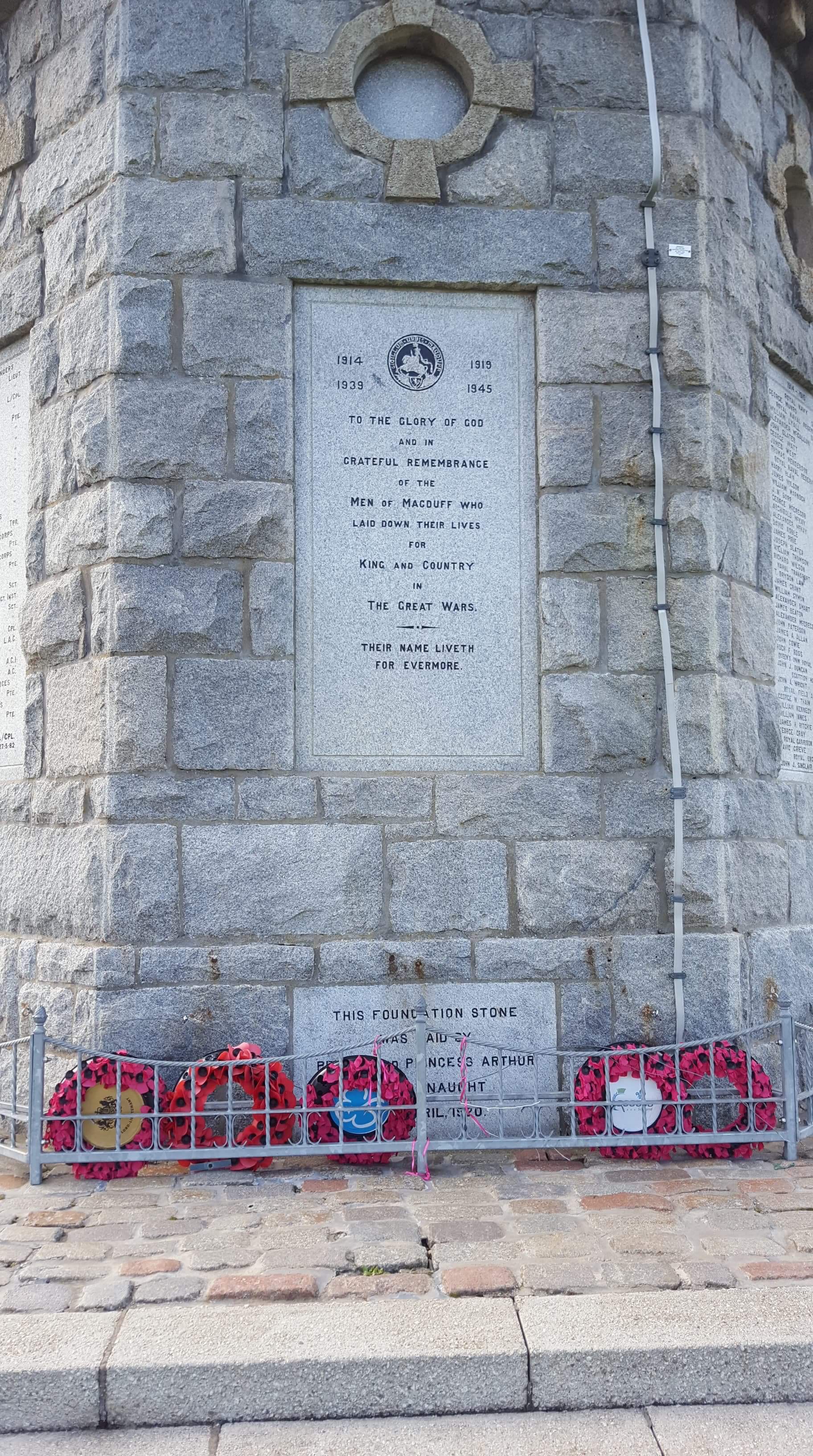 MacDuff Memorial Tower - War Memorials Online