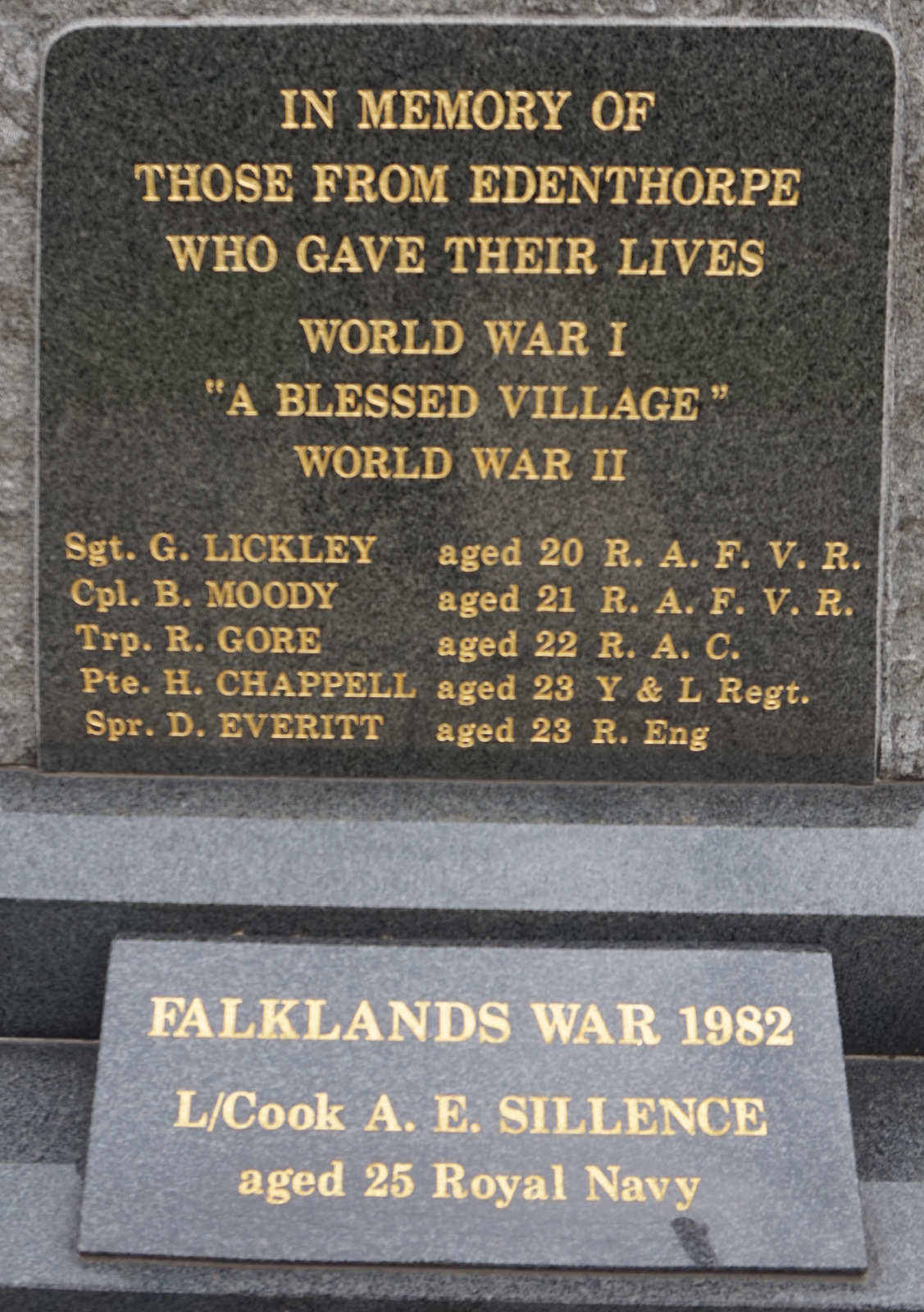 Edenthorpe War Memorial