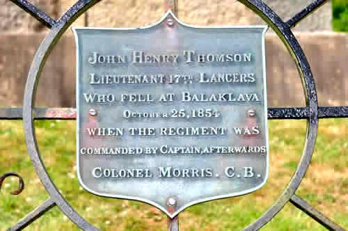 Lt John Henry Thomson War Memorial gates - War Memorials Online
