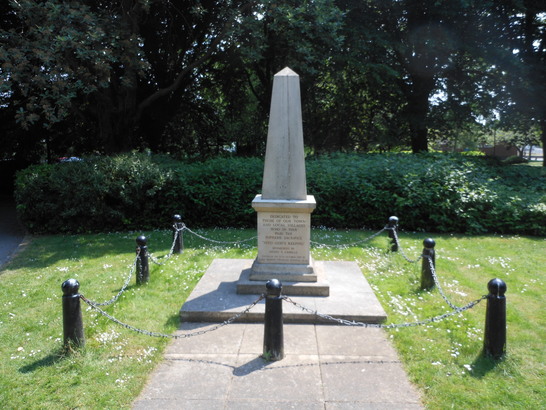 Selby and District War Memorial