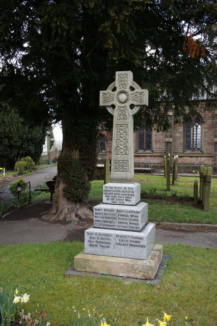 Wetley Rocks- Cross - War Memorials Online