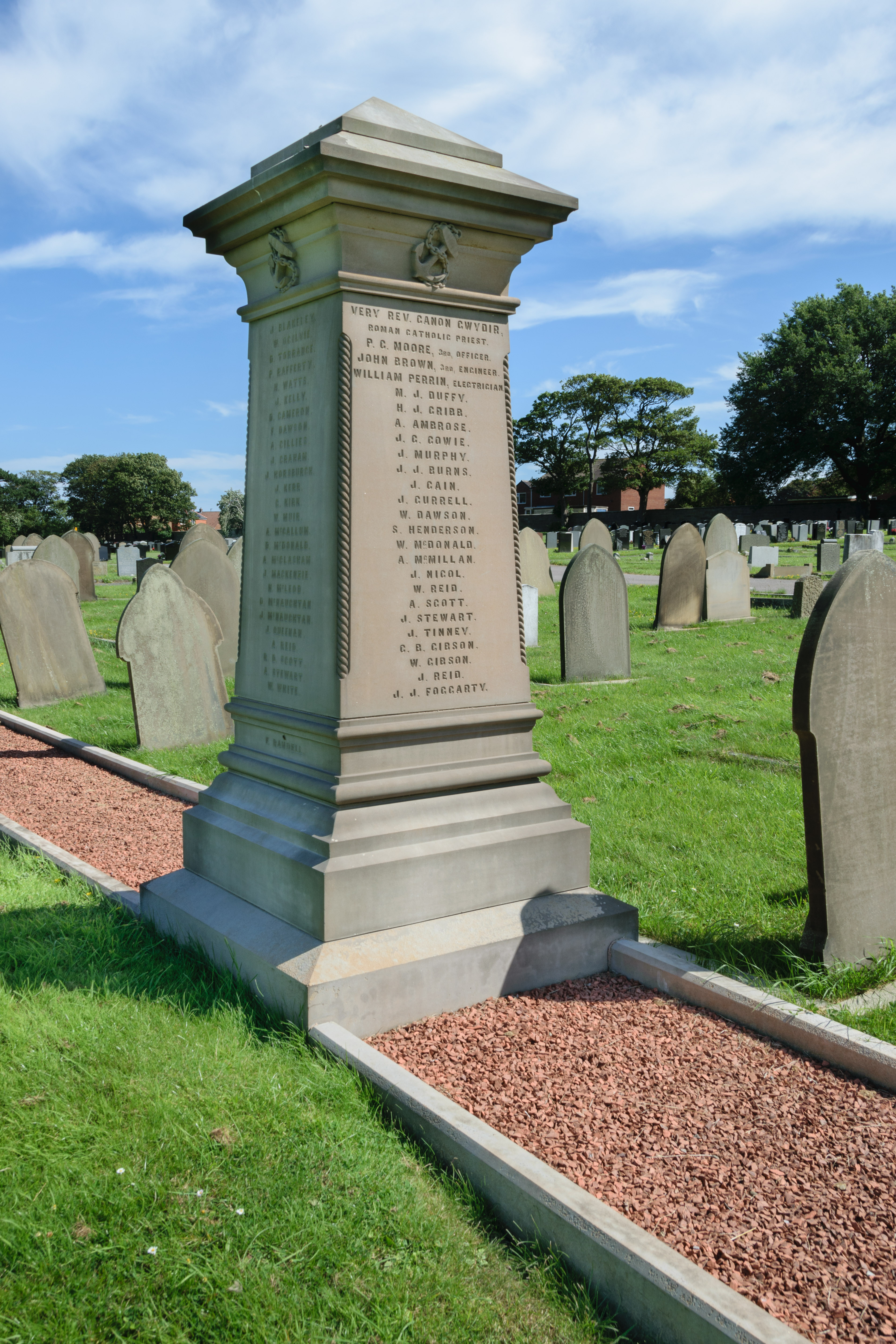 Whitby Cemetery, Rohilla Memorial - War Memorials Online
