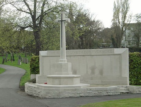 CWGC: Nottingham General Cemetery Cross & Wall