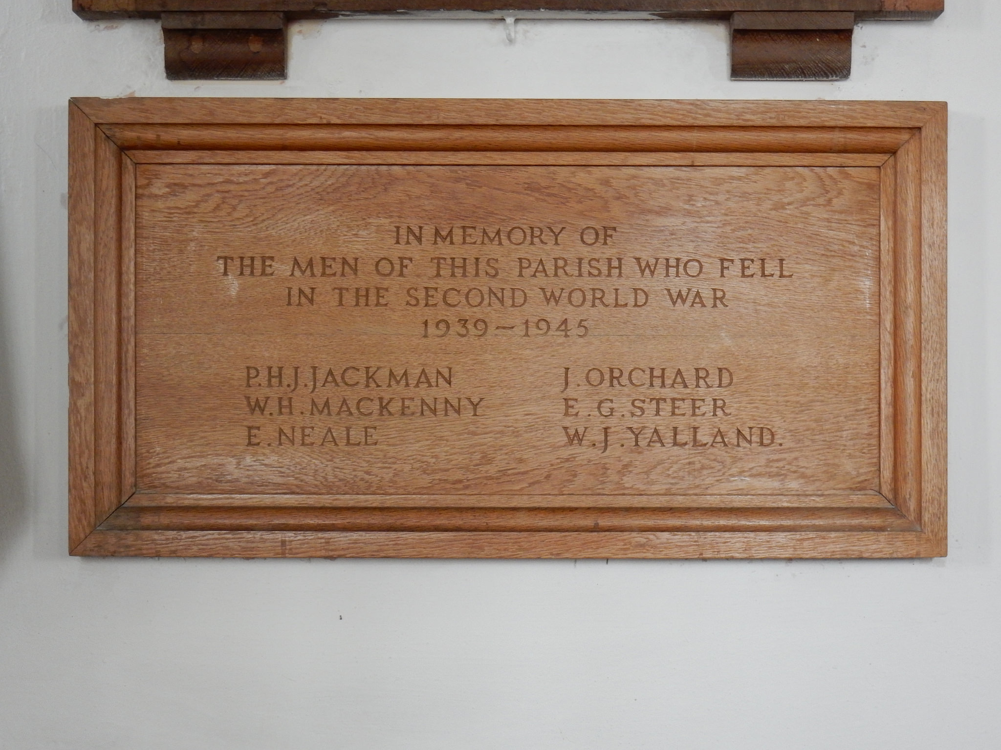 Ermington Church - WW2