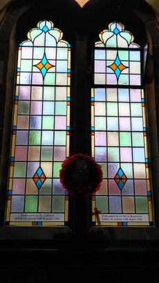 Wilnecote Congregation Church - WW2 windows