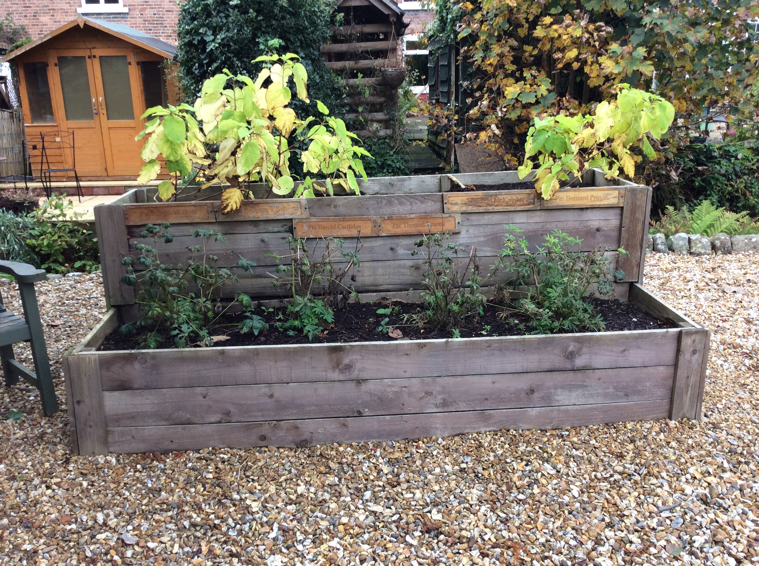 Oakamoor Remembrance Memorial Planters - War Memorials Online