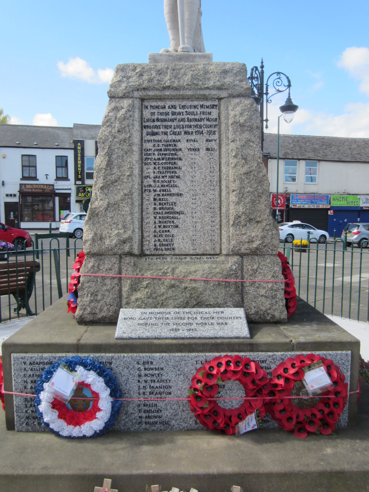 Greater Eston - War Memorials Online