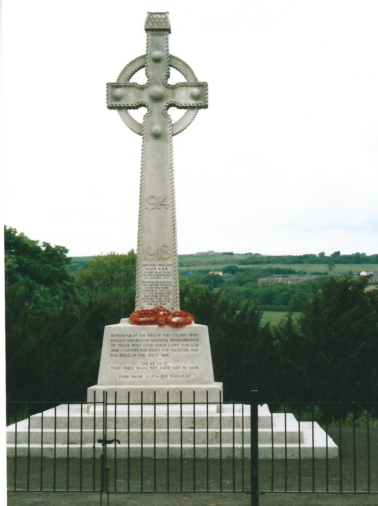 Hamsterley Colliery - War Memorials Online