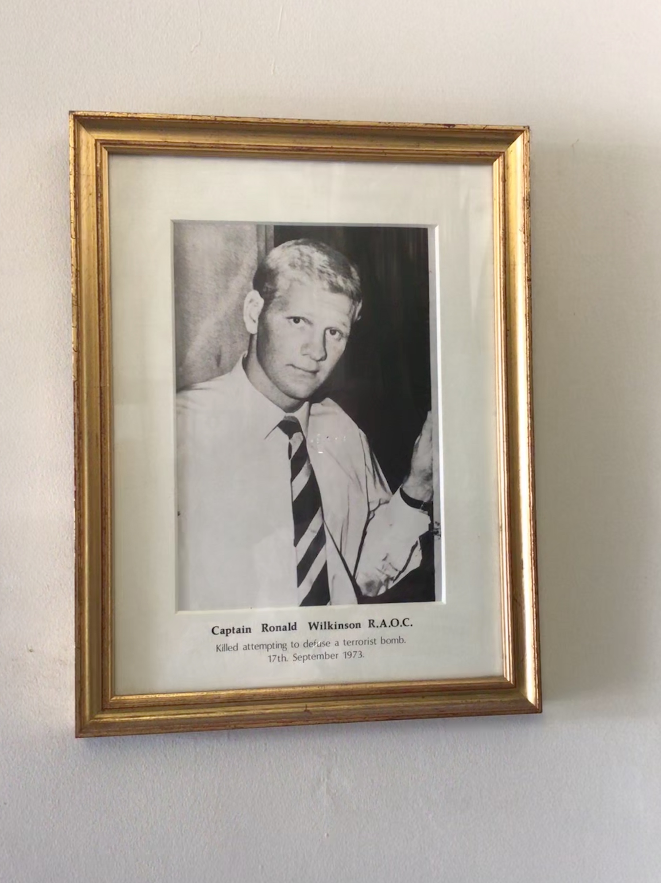 Captain Ronald Wilkinson