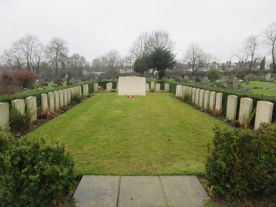 CWGC: Beckenham Wall