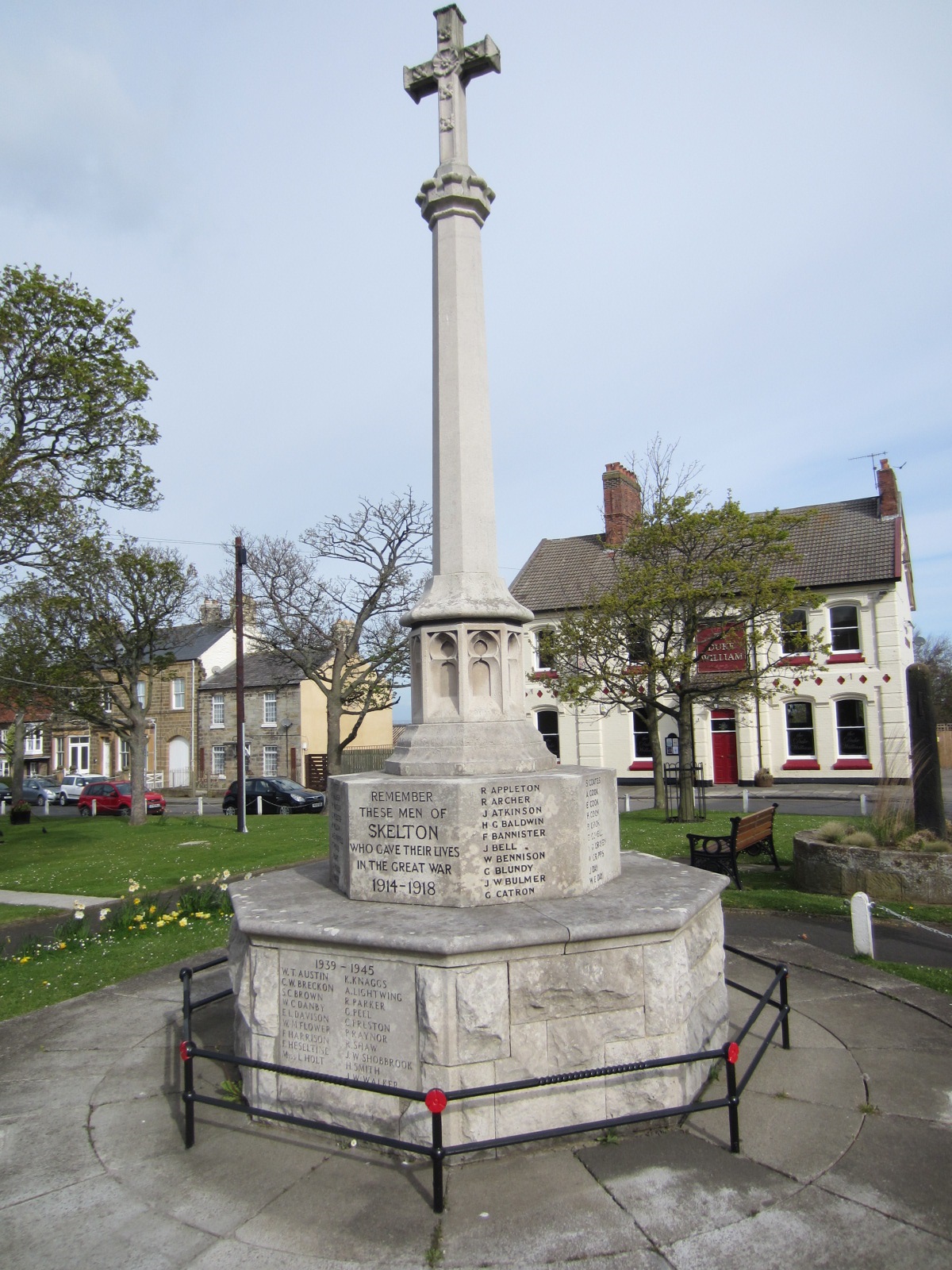 Skelton in Cleveland War Memorial - War Memorials Online
