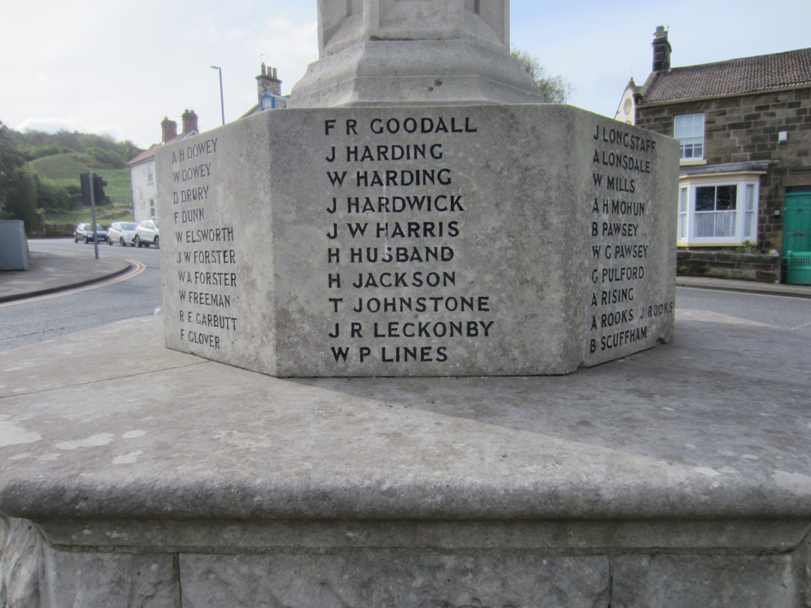 Skelton in Cleveland War Memorial - War Memorials Online