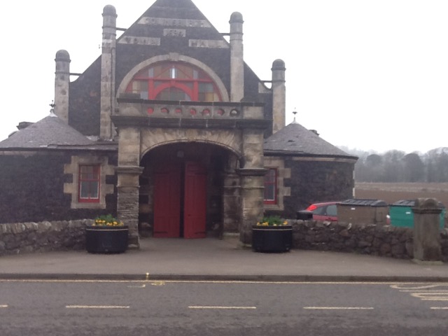 Colinsburgh Parish Church WWII plaque
