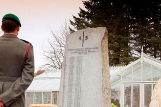45 Commando - Woodlands House Memorial Garden
