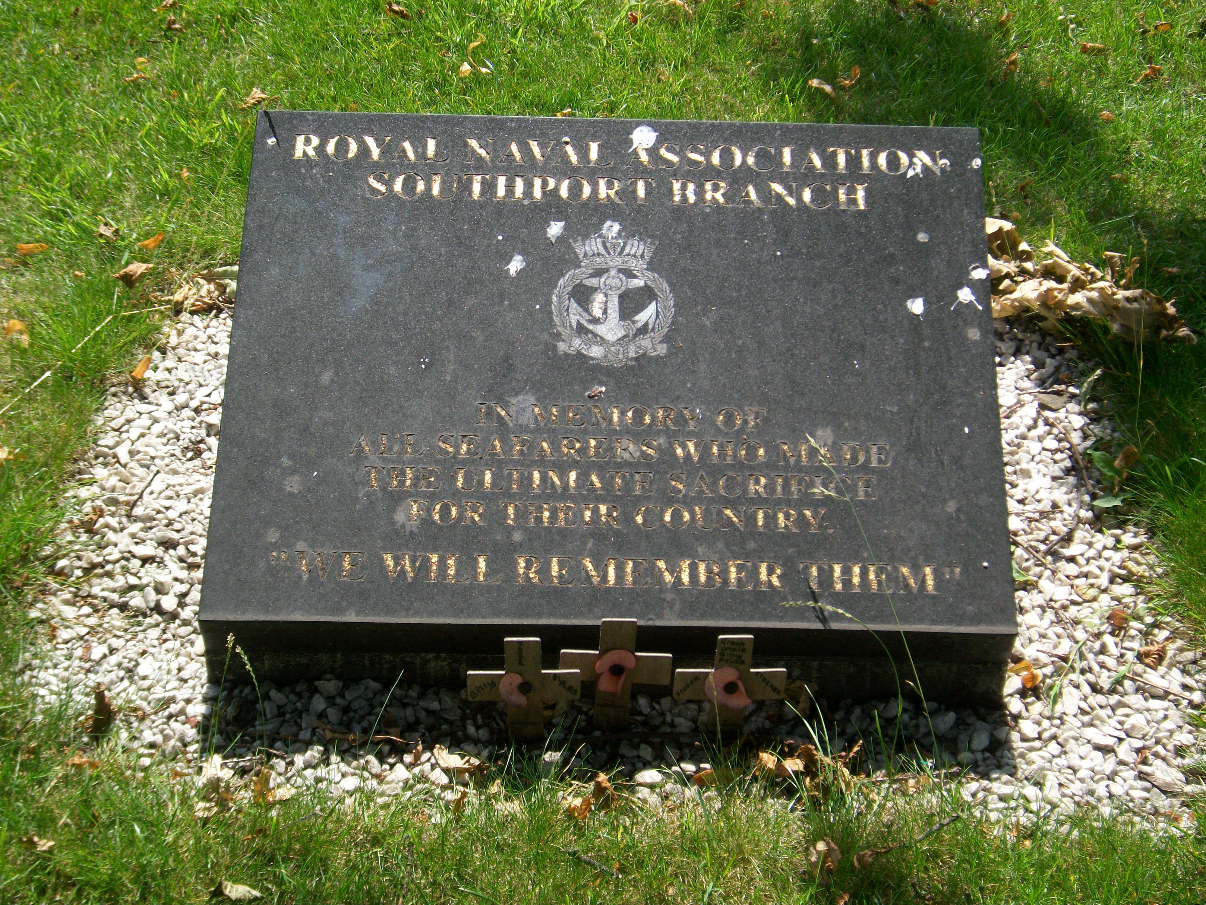 Royal Naval Association Southport Branch - War Memorials Online