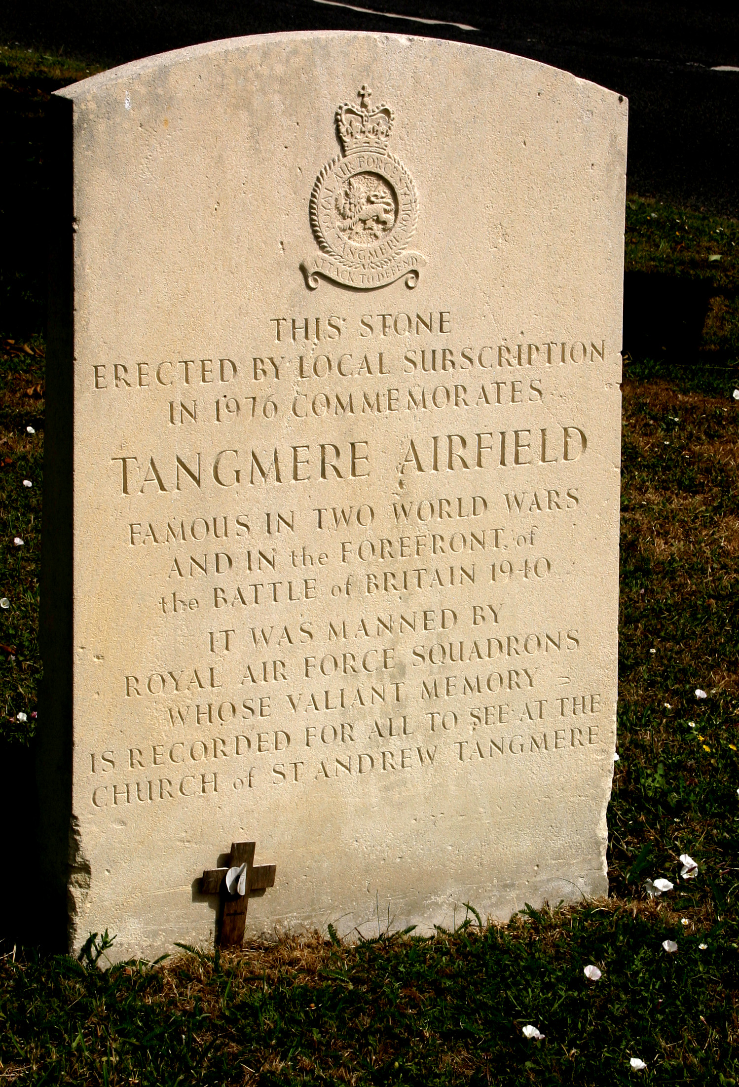 Tangmere Airfield memorial (Village) - War Memorials Online
