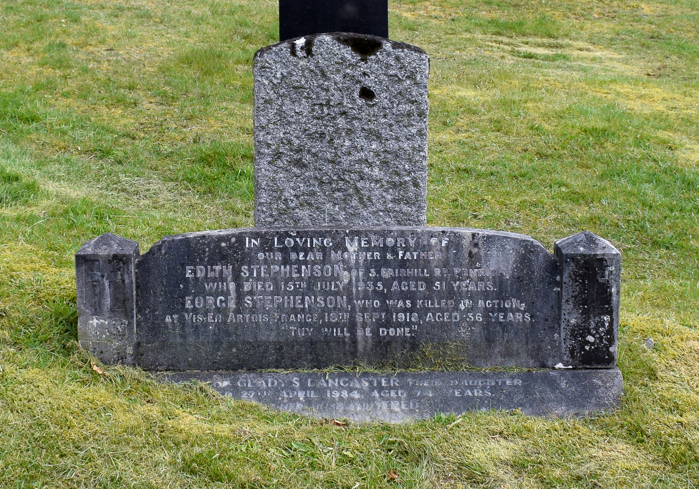 George Stephenson - War Memorials Online