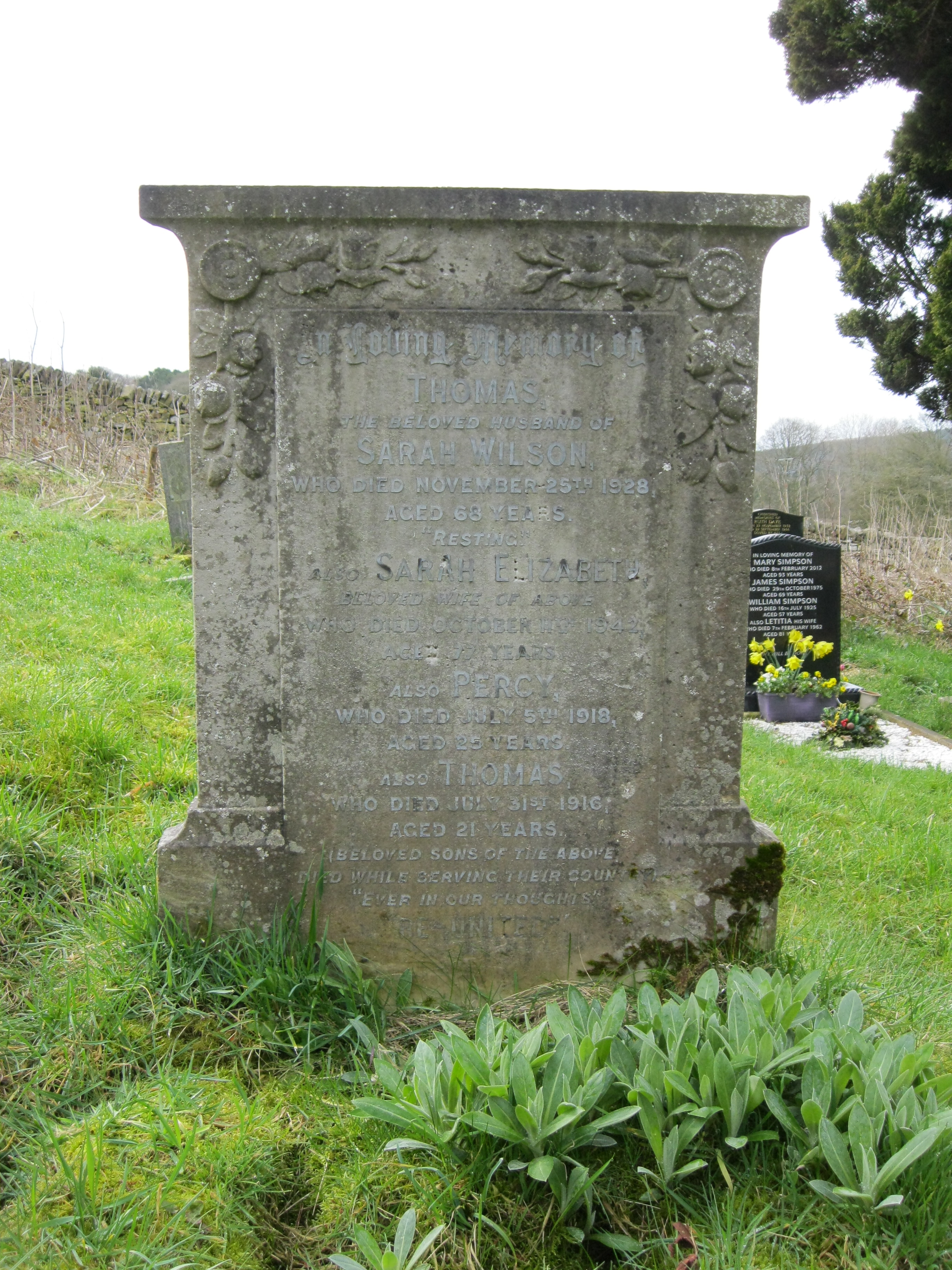 Percy and Thomas Wilson