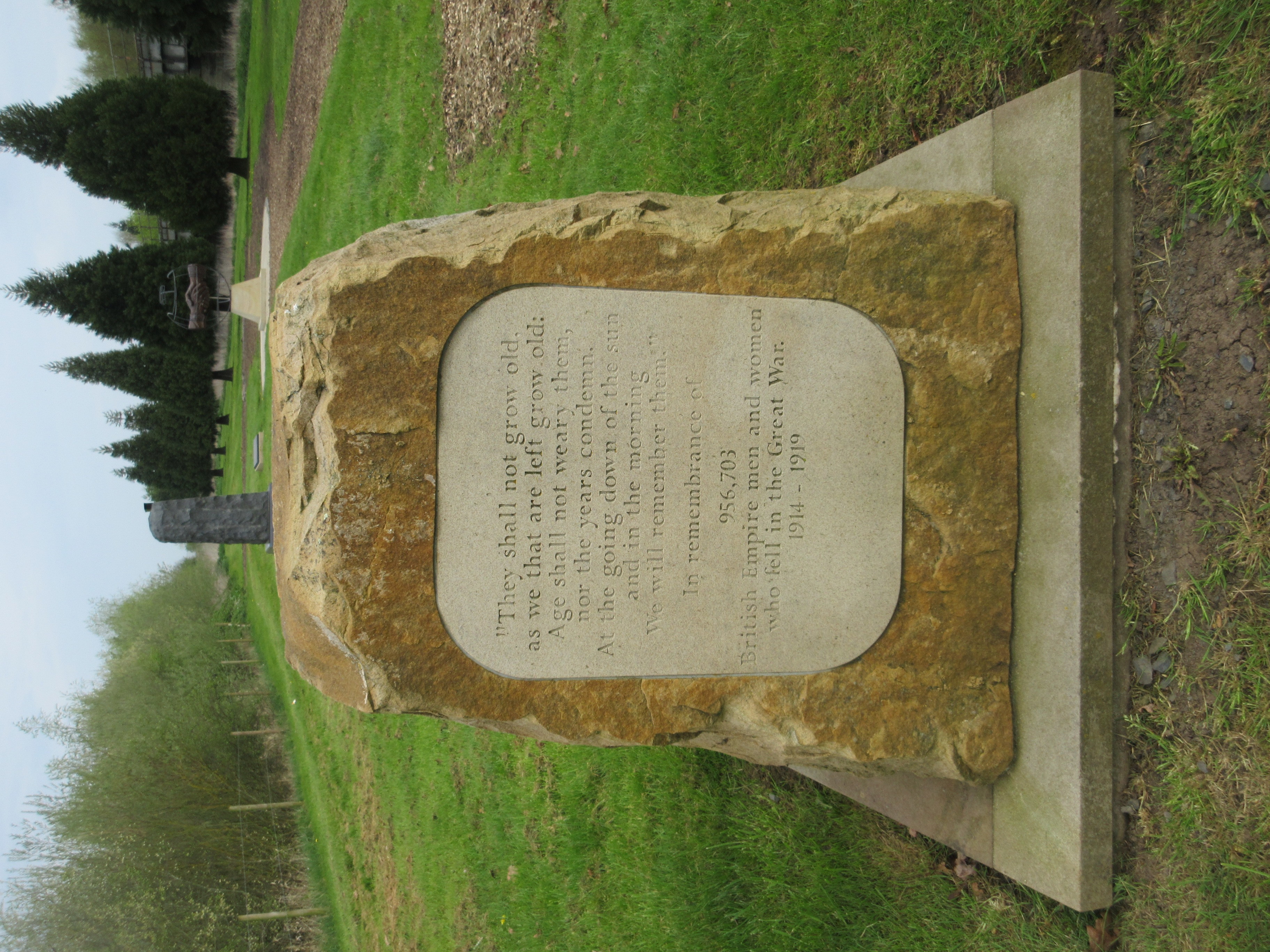 British Empire WW1 Memorial - War Memorials Online