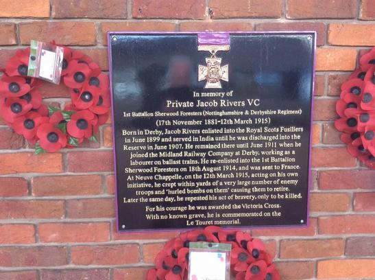 Pte Jacob Rivers V.C.