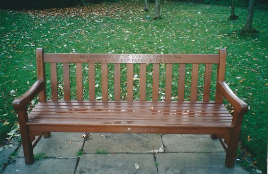 Normandy Veterans Association Bench