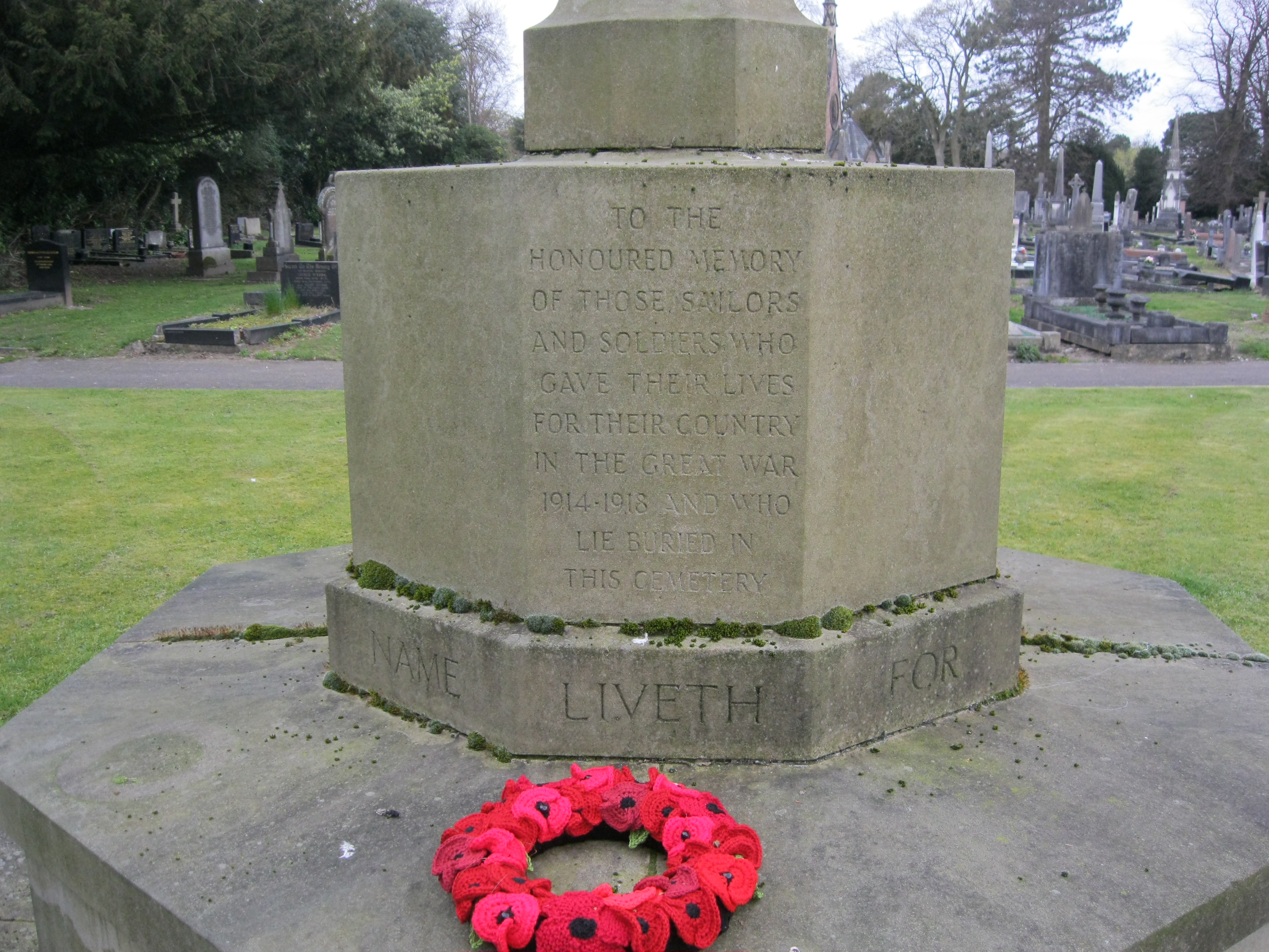 CWGC Cross of Sacrifice. - War Memorials Online