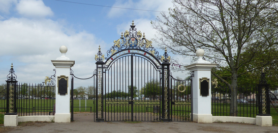 Victory Sports Ground WW1 Memorial Gates