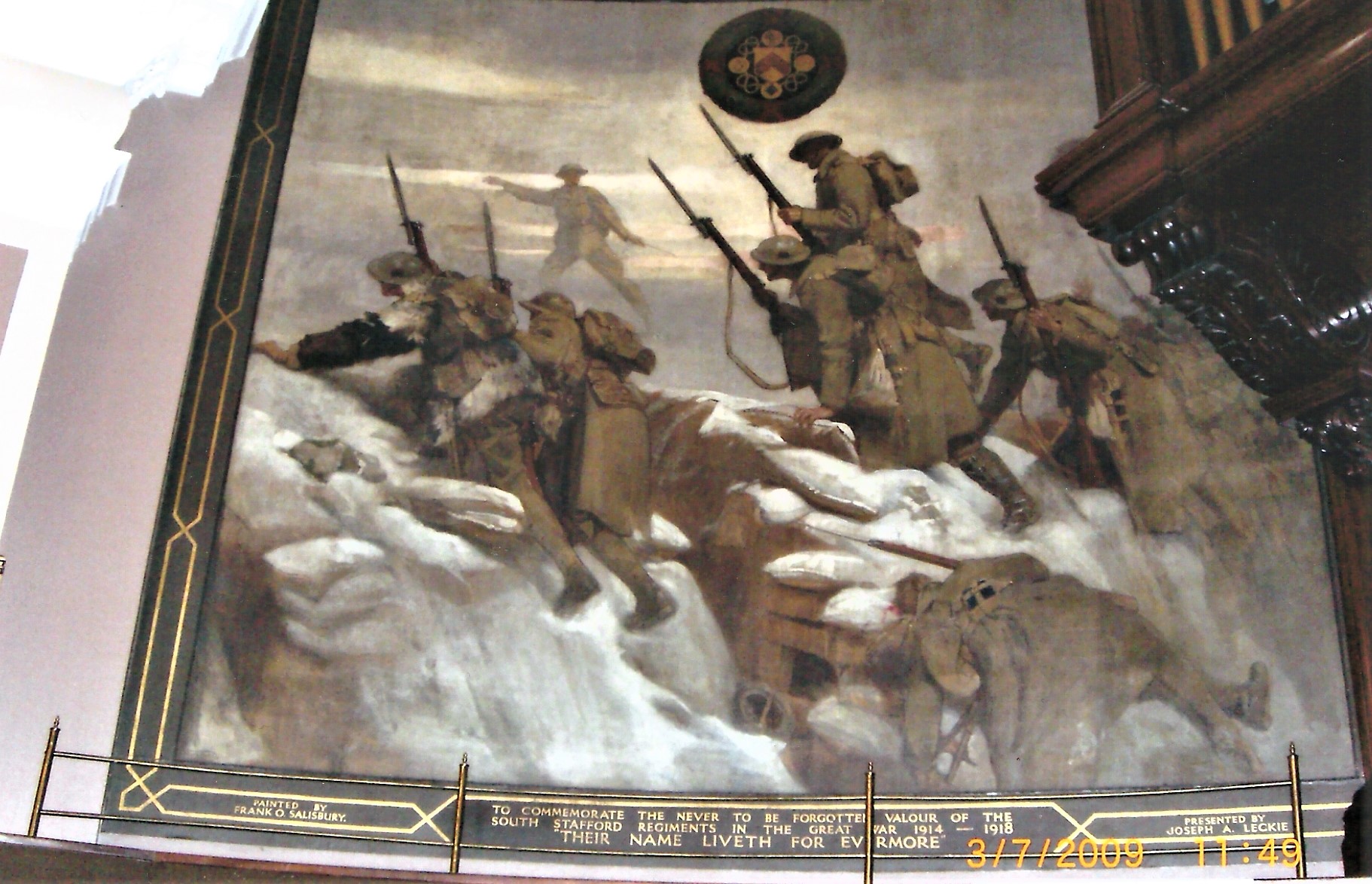 South Staffordshire Regiment WW1 Murals