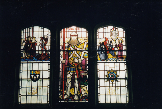 Egerton windows (Lieutenant John Frederick Egerton, Lieutenant Geoffrey ...