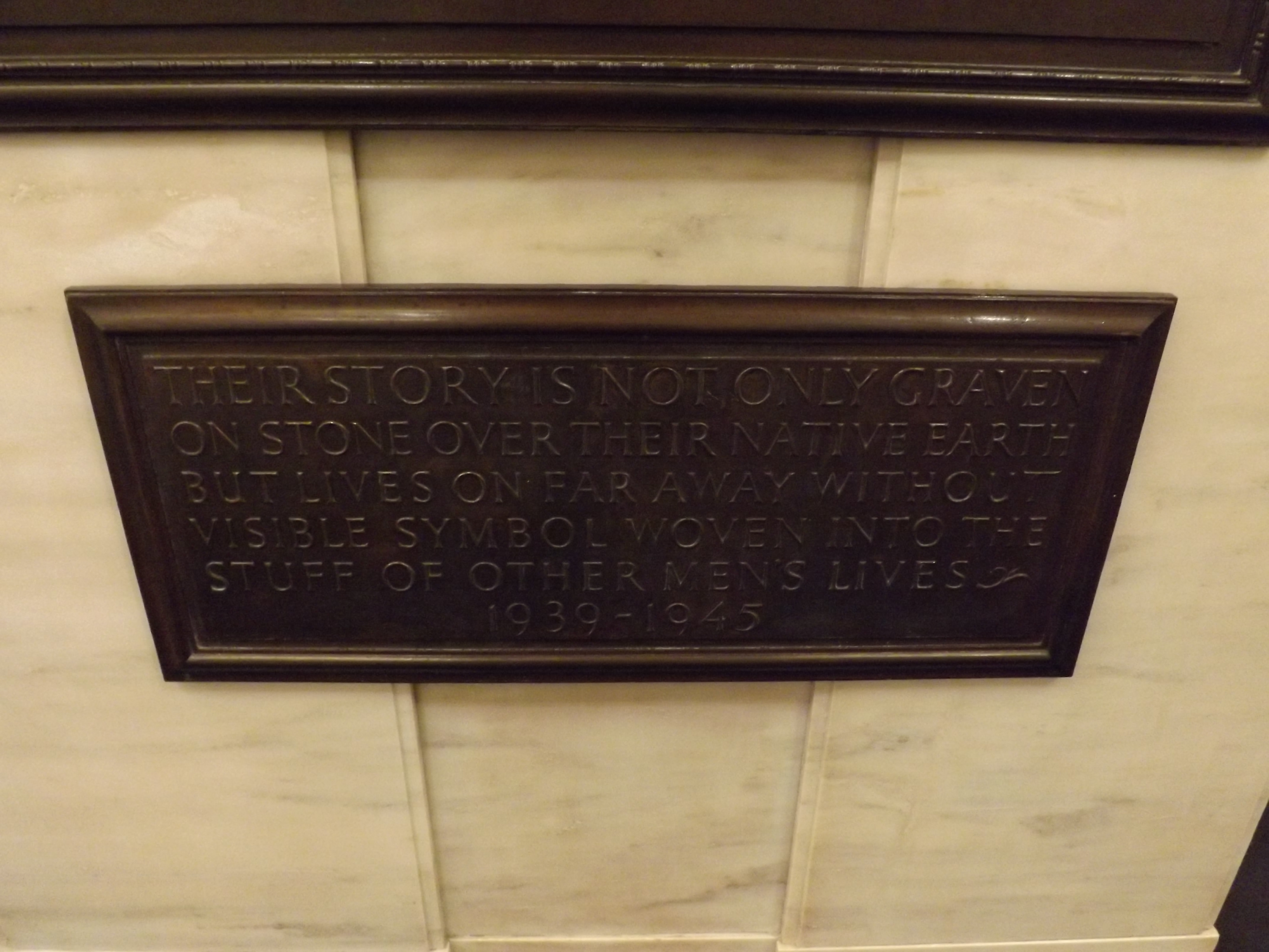 Institute of Electrical Engineers Plaques ww2 - War Memorials Online