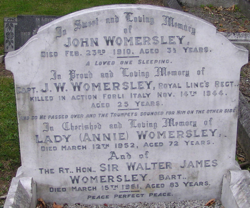 John Walter Womersley and W E J Barrell
