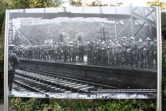 Saltash Railway Station Memorial