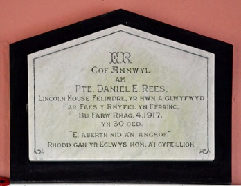 Private Daniel Evan Rees