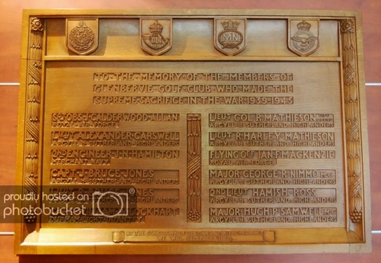 Glenbervie Golf Club WW2