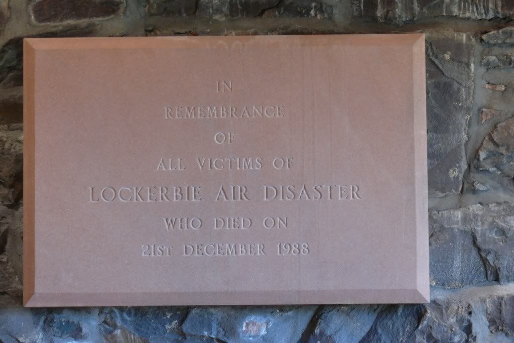 Lockerbie Air Disaster- Tundergarth Parish Church Watch Room