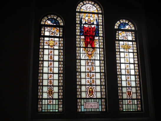 Hall Green Baptist Church memorial window