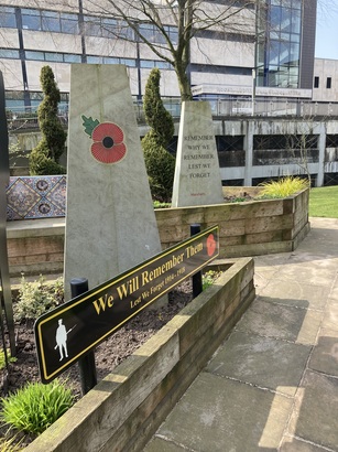 Rochdale Remembrance Gardens WWII