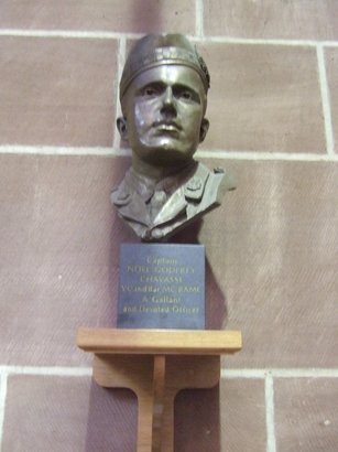 Bust of Noel Godfrey Chavasse