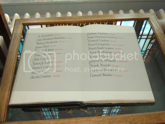 Forfar WW2 Book of Remembrance