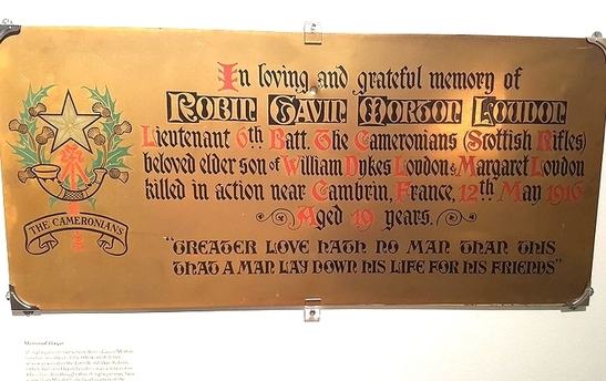 Lt Robert Gavin Morton Loudon