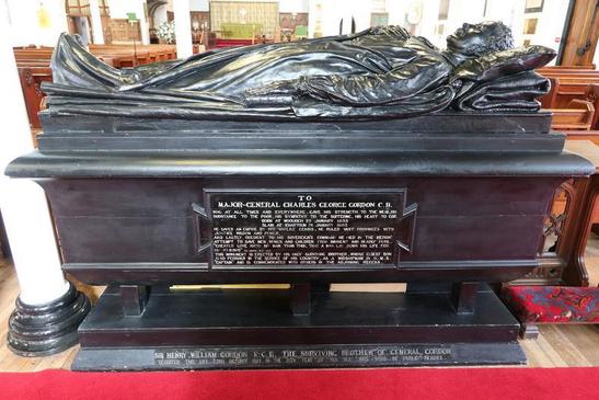 General Charles Gordon and Midshipman Gordon